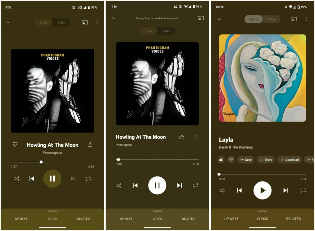 YouTube Music: Neuer Testlauf bringt mehr Interaktionen in die 'Now ...