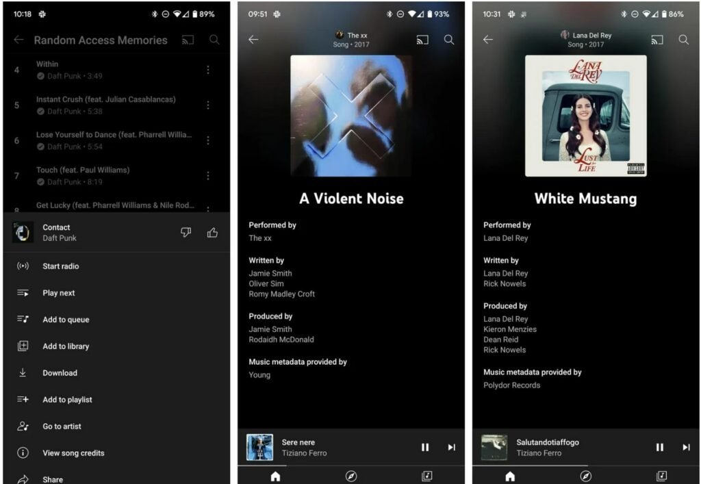 YouTube Music: Update bringt zusätzliche Song-Details - informieren ...